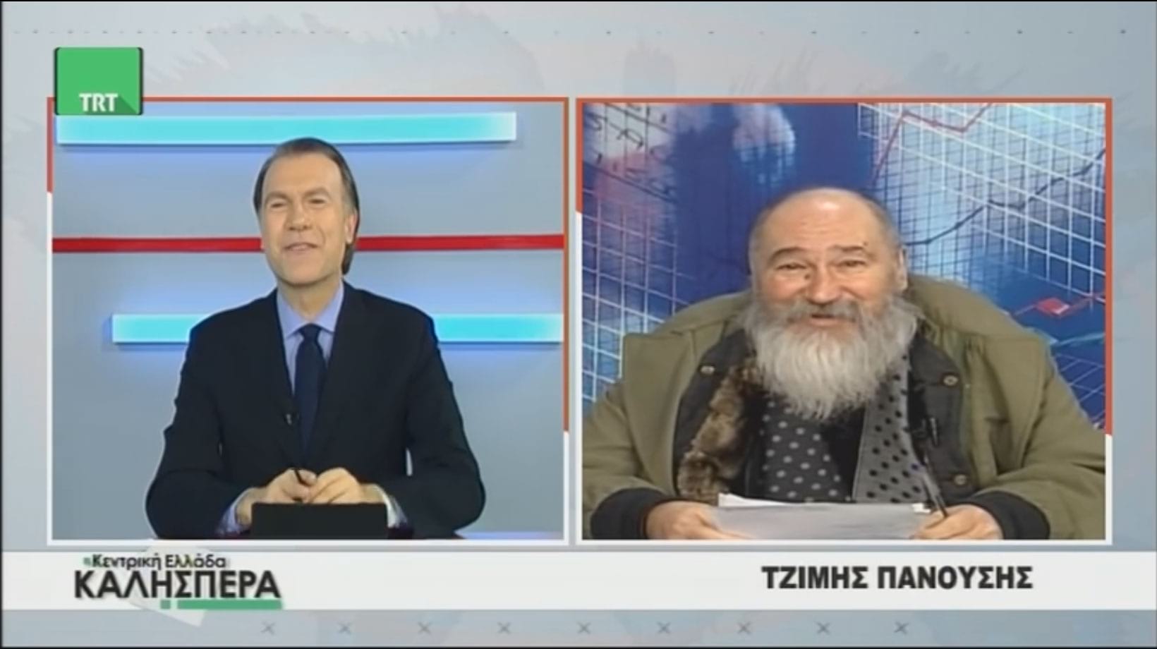 Τζίμης Πανούσης - Κεντρική Ελλάδα Καλησπέρα της TRT (24/02/2017)